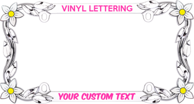Custom License Plate Frames & Covers | eLicensePlateFrames