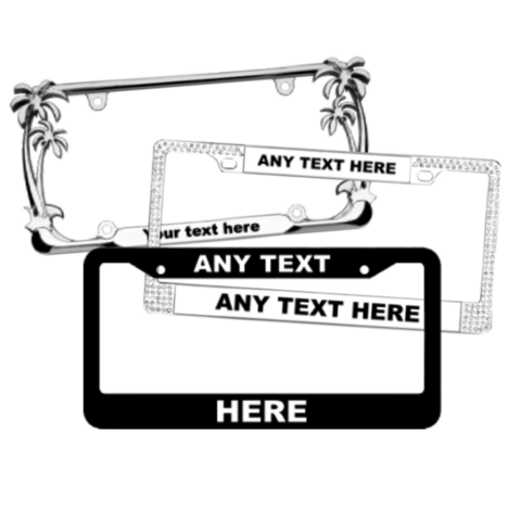 Customize Your License Plate Frame - Design Online