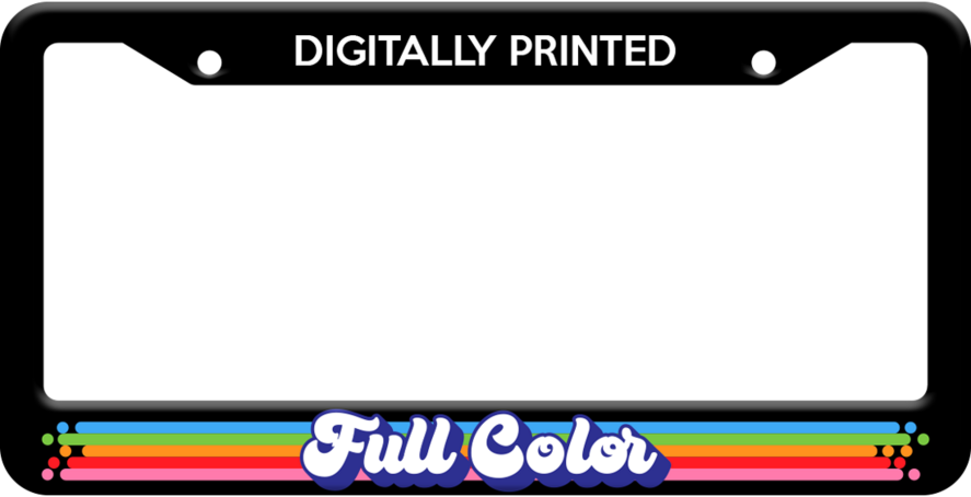 Custom License Plate Frames & Covers | eLicensePlateFrames