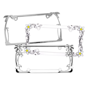 Flower & Plant License Plate Frames | eLicense Plate Frames