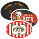 Oval Stickers & Labels - Custom Design, Free Shipping