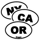 Oval Stickers & Labels - Custom Design, Free Shipping