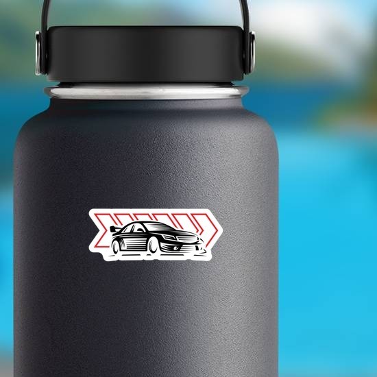 Arrow Racing Car Sticker