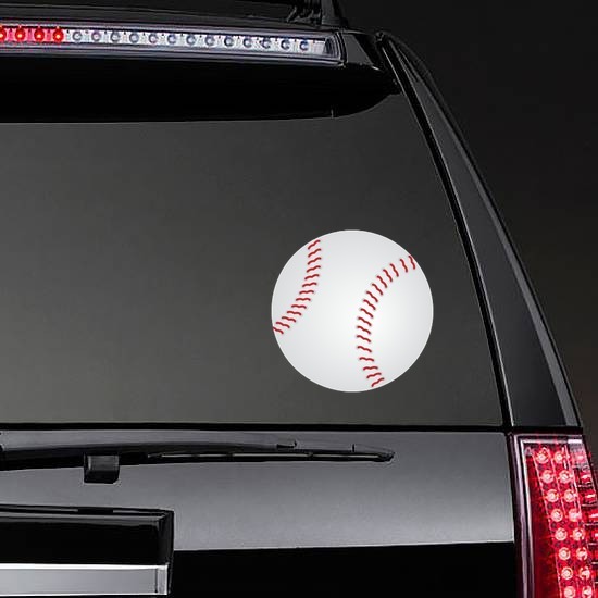 Baseball Full Color Sticker