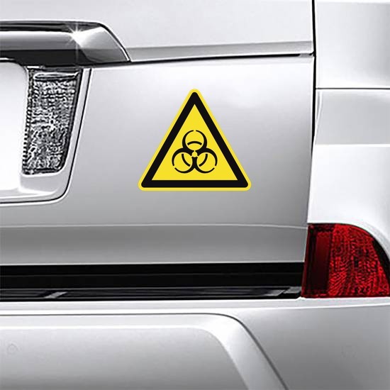 Biohazard Sign Magnet