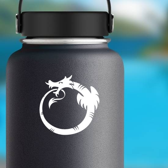 Dragon Circle Sticker