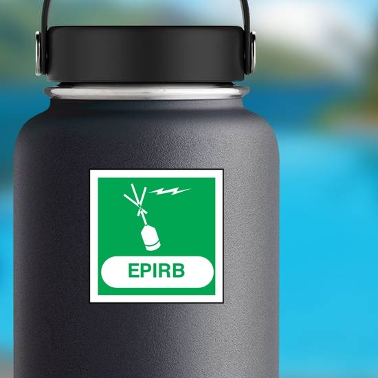 Epirb Sign Sticker