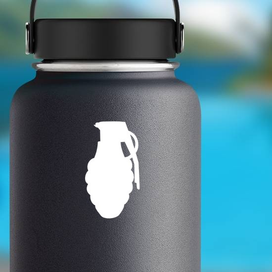 Hand Grenade Sticker