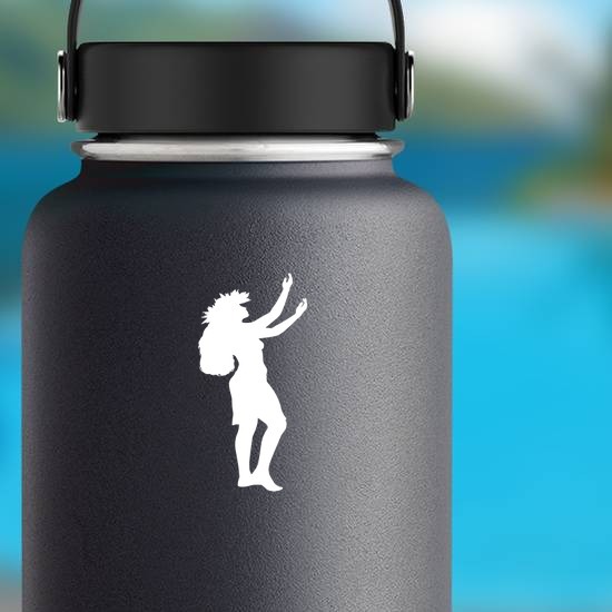 Hawaiian Hula Dancer Sticker