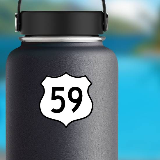 Highway 59 Sign Sticker