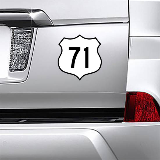 Highway 71 Sign Magnet