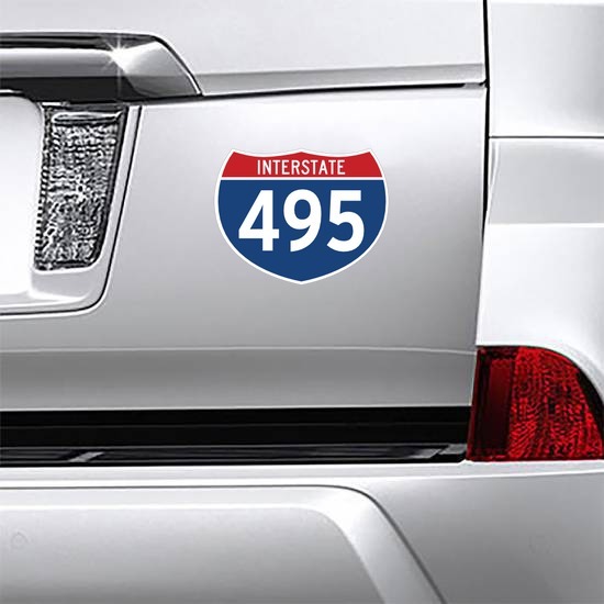 Interstate 495 Sign Magnet