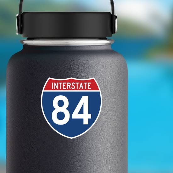 Interstate 84 Sign Sticker