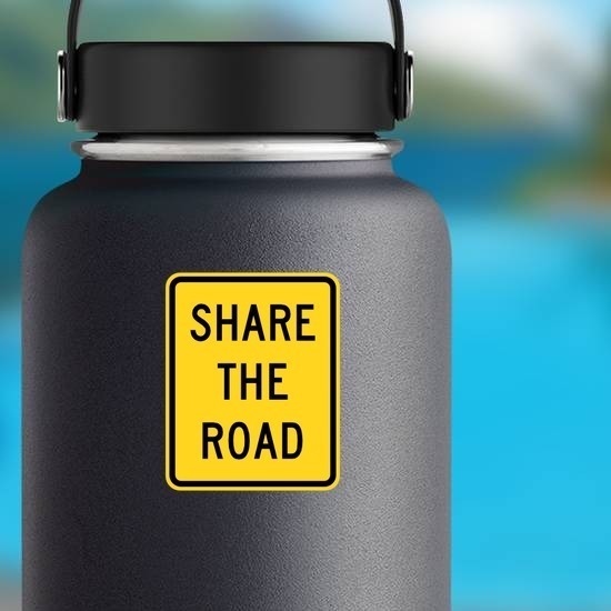 Share The Road Sticker