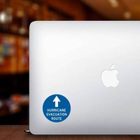Hurricane Evacuation Ramp Sticker