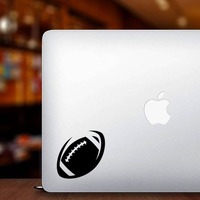 One Color Football Sticker