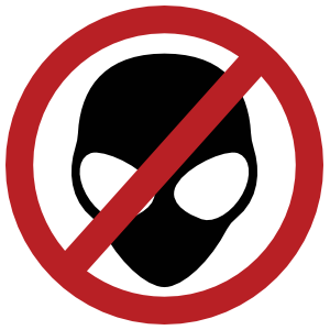 Anti Alien Sign Sticker