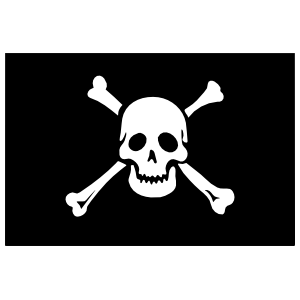 Pirate & Skull Stickers & Car Decals