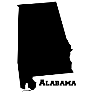 Alabama State Sticker