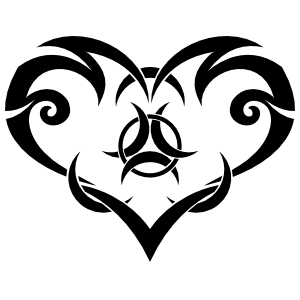 Awesome Heart Sticker