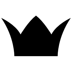 Basic Crown Sillhoute Sticker