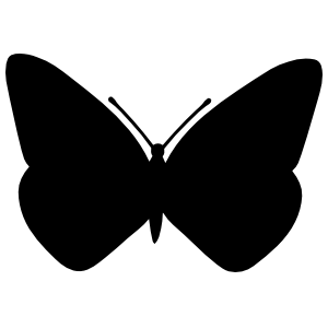 Cute Simple Butterfly Sticker