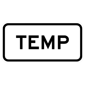Temp Sticker