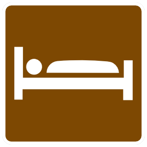Sleeping Area Sticker