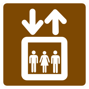 Elevator Sticker