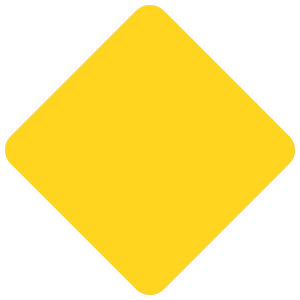 Yellow Yield Sign Clipart