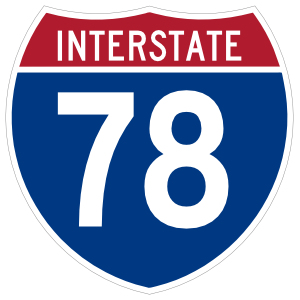 Interstate Route Number Car Stickers & Decals – Over 200 Variations