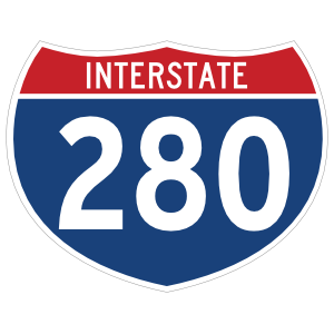 Interstate 280 Sign Magnet