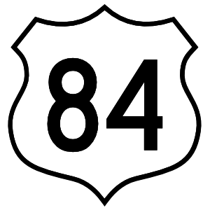 Highway 84 Sign Magnet