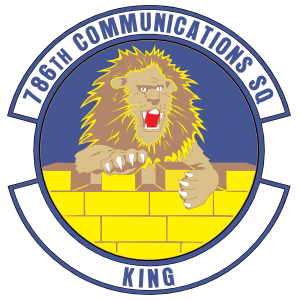 Air Force 786 Communications Squadron Sticker