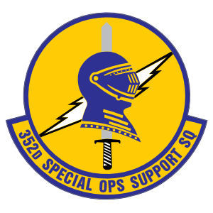 Air Force 352Nd Special Operations Support Squadron Sticker