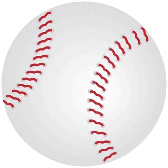 Baseball Full Color Sticker