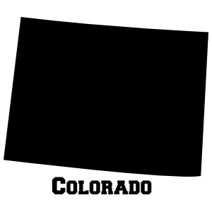 Colorado State Sticker