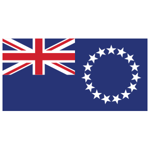Cook Islands Flag Sticker