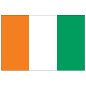 Ivory Coast Flag Sticker
