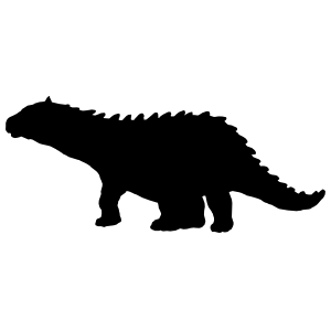 Spiky Dinosaur Sticker