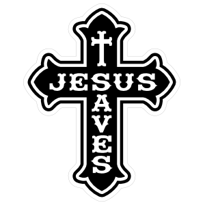 Jesus Saves Cross Clip Art