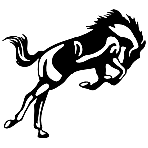 Interesting Horse Running Sticker