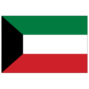 Kuwait Flag Sticker