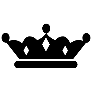 Lovely Diamond Crown Sticker