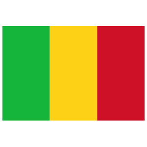 Mali Flag Sticker