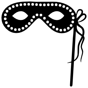 Masquerade Mask Sticker