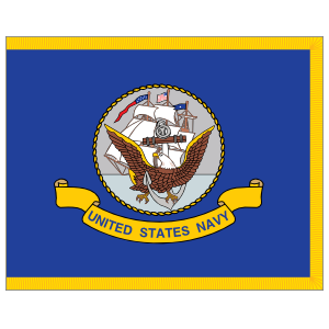 Navy Department Flag Sticker