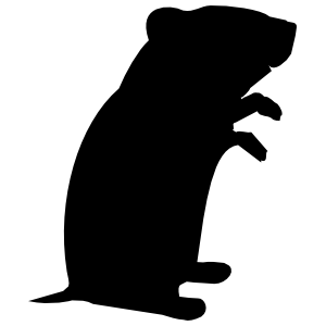 Original Rodent Family Sticker