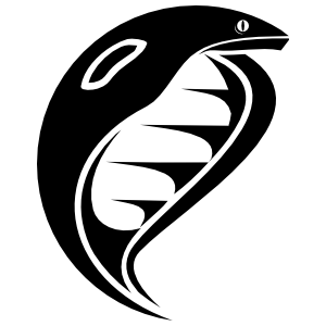 Cool Cobra Snake Head Sticker