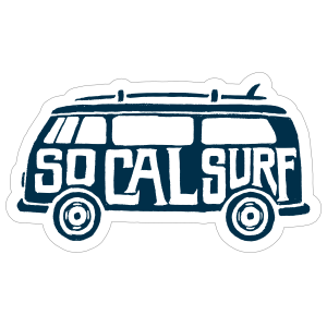 SO Cal Surf Surfing Sticker